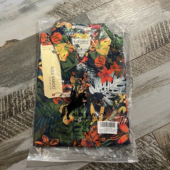 Alex Vando | Shirts | Alex Vando Premium Tropical Shirt | Poshmark